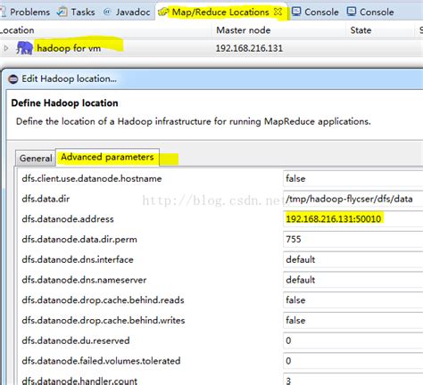 win 7 eclipse访问虚拟机上hadoop 怎么把虚拟机上的hadoop连接到物理机上的eclipse csdn博客