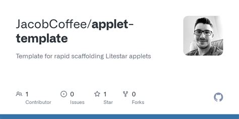 Github Jacobcoffeeapplet Template Template For Rapid Scaffolding