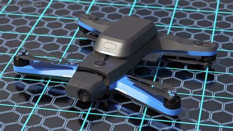 3d Model Drone Skydio 2 Plus On State Turbosquid 2152646