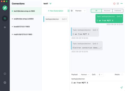 How To Use Mqtt In The Electron Project Emq