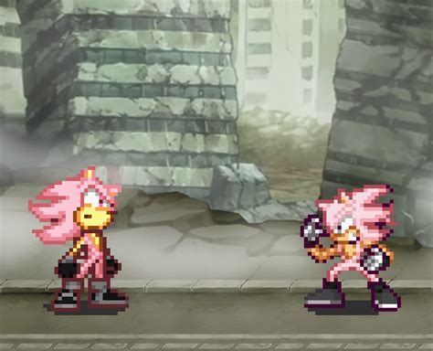 Super Sonic Ruby Vs Super Sonic Rose By Justinpritt16 On Deviantart