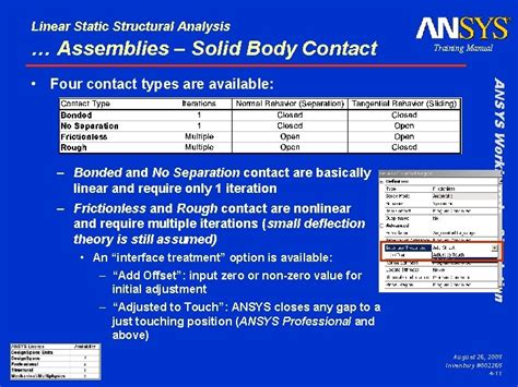 Chapter Four Static Structural Analysis Linear Static Structural