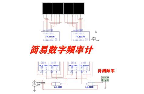 简易数字频率计multisim仿真 Csdn博客