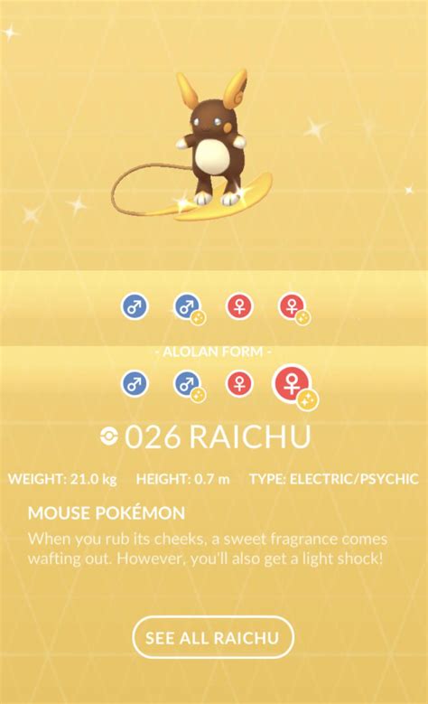 Pikachu Shiny Raichu