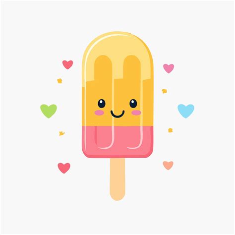 Popsicle Food Eat Meal Snack Cuisine Animation Character 50910945 Vector Art At Vecteezy