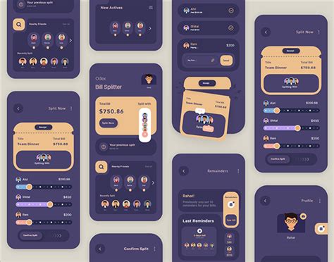GUI Apps Design Behance