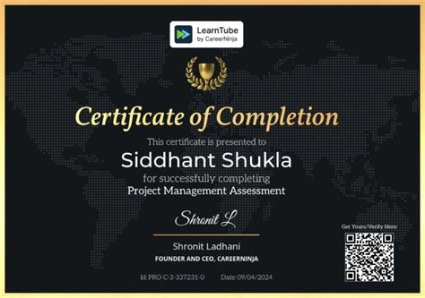 Siddhant Shukla On Linkedin I Am Thrilled To Share That I Have