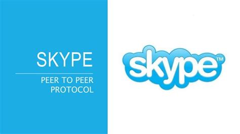 skype peer to peer protocol pptx