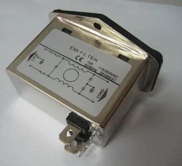 Compact Iec Plug Type Noise Filter With On Off Switch And Spare Fuse Buy Emi Emc Noise Filter