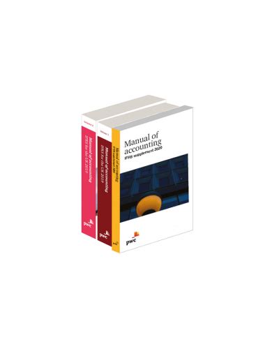pwc manual of accounting ifrs 2020 set