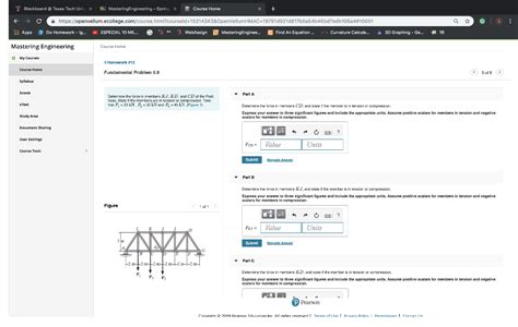 Solved Fundamental Problem 6 9 5 Of 6 Determine The