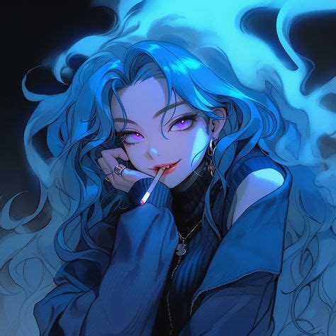 Anime Pfp Blue Hair