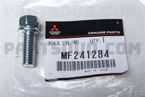 BOLT,CYLINDER BLOCK MF241282 | Mitsubishi Parts | PartSouq
