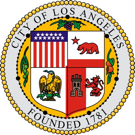 City Of Los Angeles City Of Los Angeles Seal Clipart Full Size
