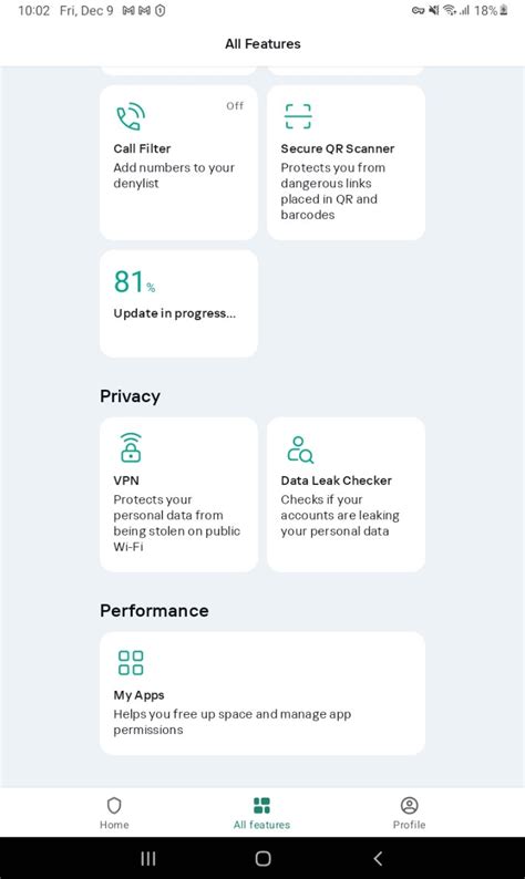 Database Run Updates Not Fully Completed It Stacked To 81 Only Kaspersky Basic Standard