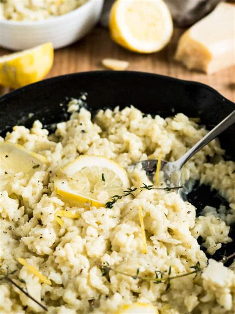 Creamy Lemon Risotto Plated Cravings