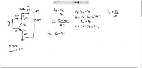 SOLVED The Circuit Parameters Of The Widlar Current Source In Figure Are V V V V