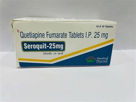 Seroquit 25 Mg Quetiapine Fumarate Tablets At ₹ 115strip In Amravati