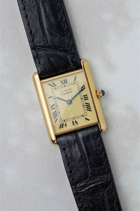 Cartier Tank Must De Cartier Ref 590005 1990s Vintage And Pre Owned