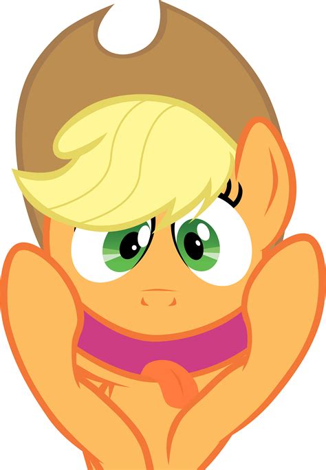 Applejack Face Vector