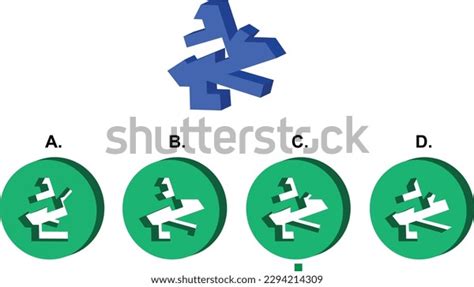Iq Abstract Reasoning Exam Question One Stock Vector Royalty Free 2294214309 Shutterstock