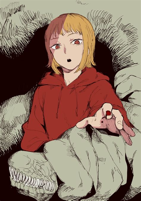 Sawatari Akane And Snake Devil Chainsaw Man Drawn By Pappara Danbooru