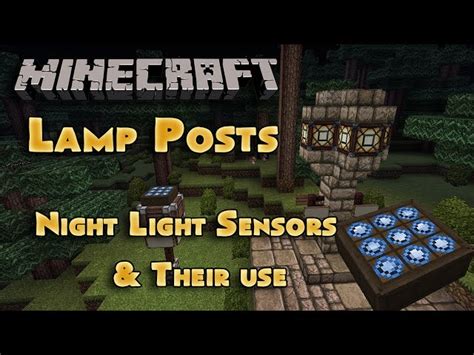 Redstone Lamp Daylight Sensor