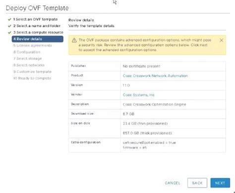 Cisco Crosswork Optimization Engine 1 1 Installation Guide Installation Tasks Cisco Crosswork
