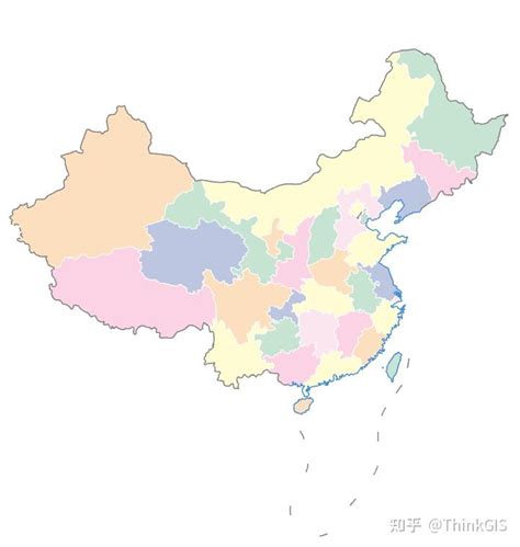 如何绘制一幅标准的中国行政区划地图，附数据免费获取方式 知乎