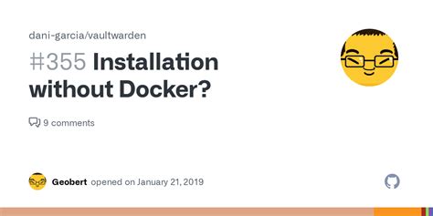 Installation Without Docker · Issue 355 · Dani Garcia Vaultwarden · Github