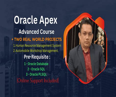 Oracle Apex Advanced Course With 2 Two Real World Application