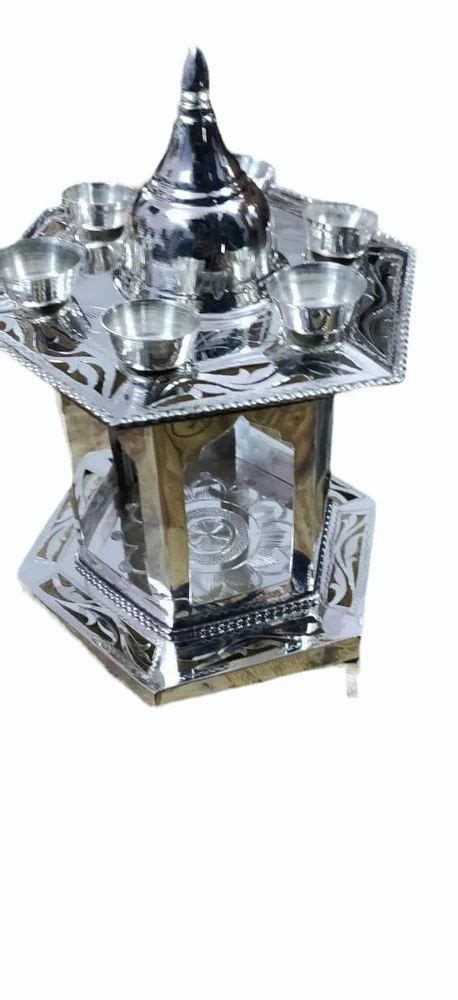 Hex Shape Silver Temple At Rs 22500 चांदी के मंदिर In New Delhi Id