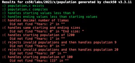 Send help with Population Lab 1 : r/cs50