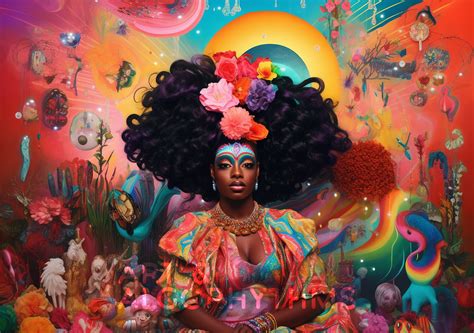 afro surrealist ai art is right now by nettrice gaskins medium