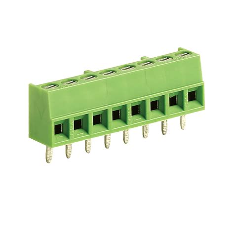 19 Position Pcb Terminal Block 3 81mm Pin Spacing Subminiature Horizontal Wire Entry Screw