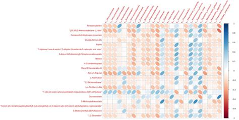 关注多组学研究者看过来！！！差异代谢物相关性热图怎么分析 Csdn博客