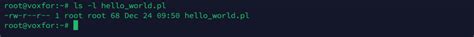 How To Execute A Perl Script In Linux A Comprehensive Guide