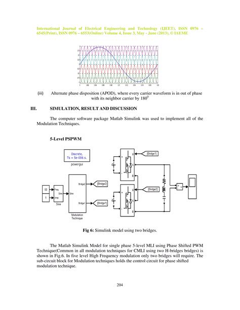 Analysis And Simulation Of Multilevel Inverter Using Multi Carrier Based Pwm Pdf