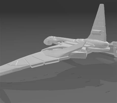 🖖 Sto Romulan Melponar Class Temporal Ops Warbird・free Stl File For