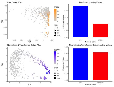 The Effects Of Normalization And Transformation On Loading Values For Pca