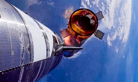 How Starship Separates From Super Heavy In Space Photo