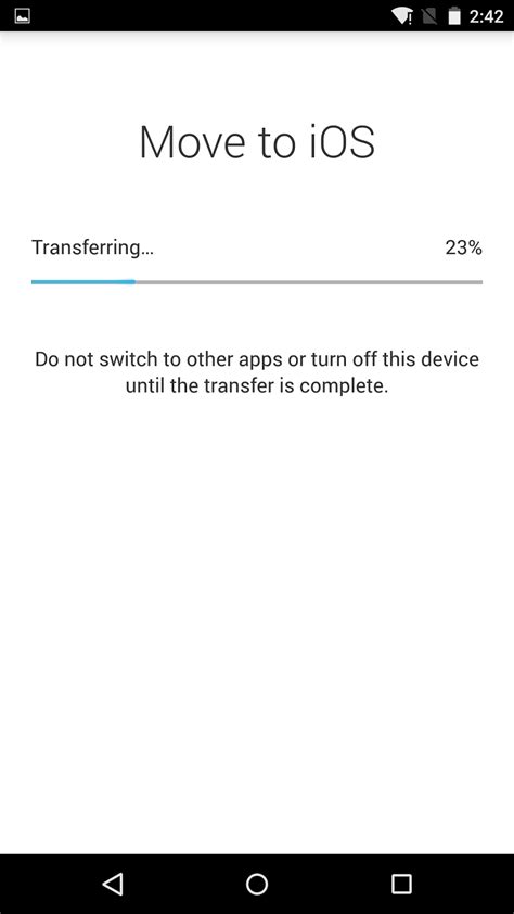 How To Migrate Your Data From Android To IOS