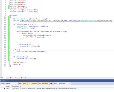 C Enumerate All File Type Associations Stack Overflow