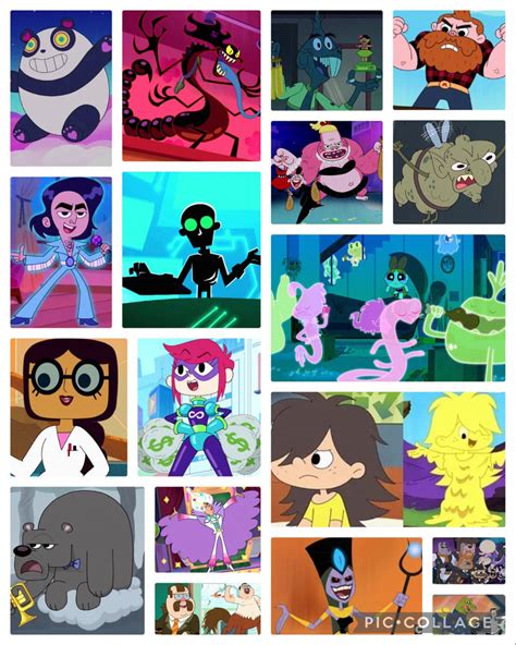 The 2016 Powerpuff Girls Villains Collage By Nakuuro On Deviantart