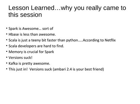 Integrating Rdbms With Big Data V30 Now With Spark Ppt