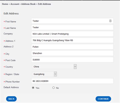 Phone Number And VAT Number Field Updates