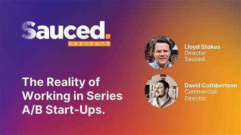 Sauced Presents David Cuthbertson Sauced