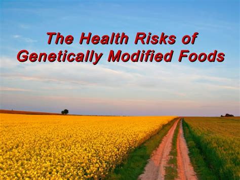 Genetically Modified Foods Pptx