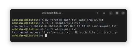 Rename Files And Directories In Linux Command Line