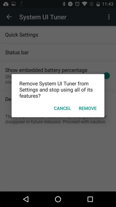 how to turn on system ui tuner in android 6 0 marshmallow preview 3